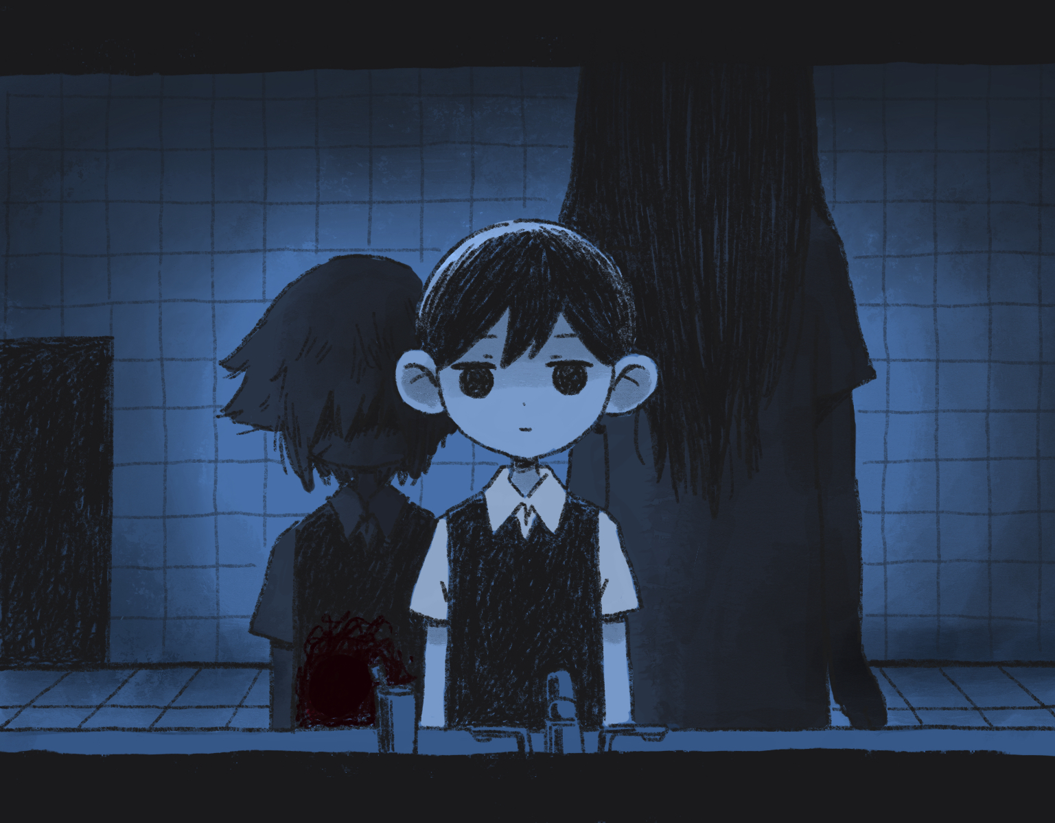 The Big ImageBoard (TBIB) - 1girl 2boys basil (faraway) (omori) basil ...