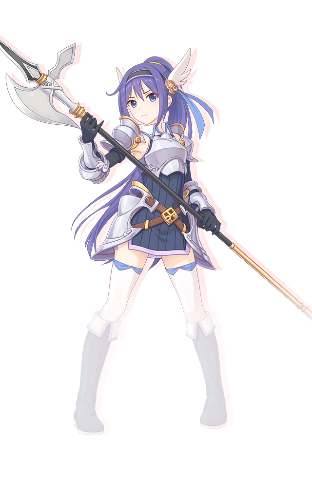 The Big ImageBoard (TBIB) - 1girl arm guards armor axe bare shoulders belt black gloves black ...