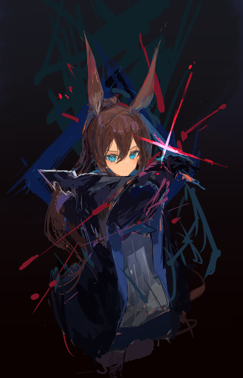 The Big ImageBoard (TBIB) - 1girl absurdres amiya (arknights) animal ear fluff animal ears ...