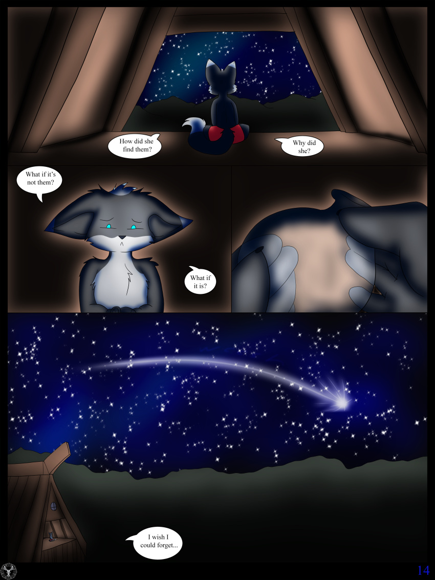 The Big Imageboard Tbib Absurd Res Ambiguous Gender Anthro Blue Eyes Bottomwear Canid