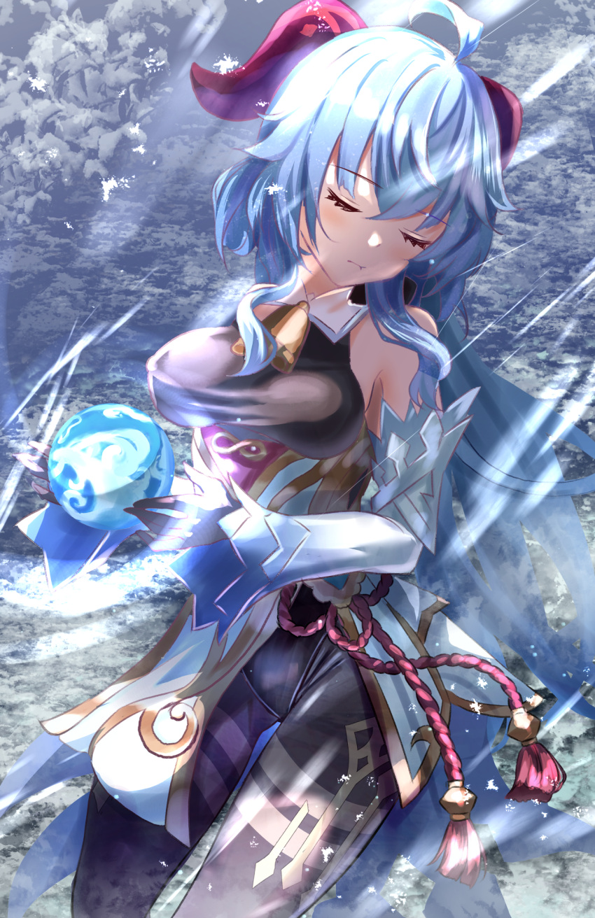 The Big Imageboard Tbib 1girl Ahoge Ass Visible Through Thighs Bare