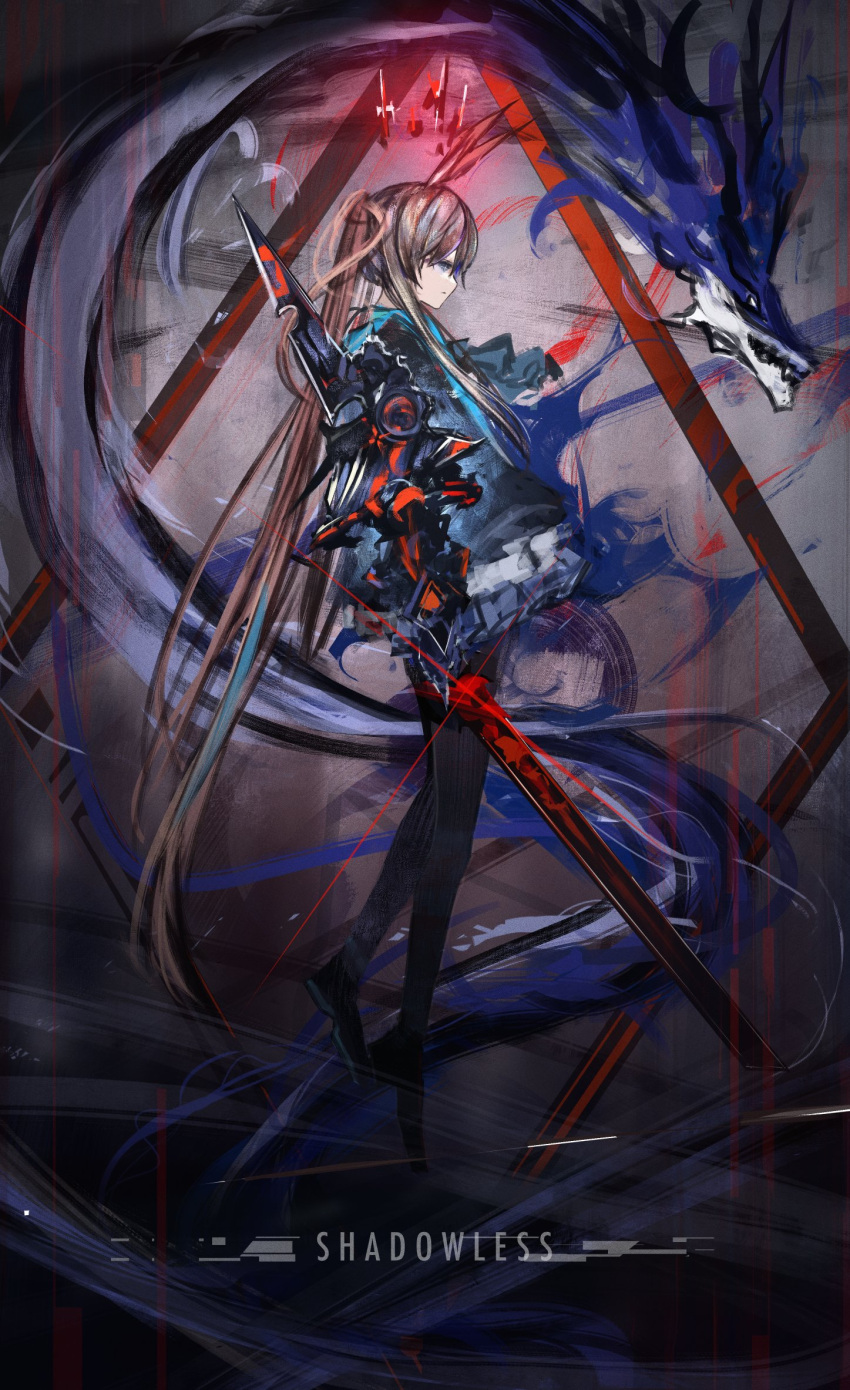 The Big ImageBoard (TBIB) - 1girl amiya (arknights) amiya (guard) (arknights) animal ears ...