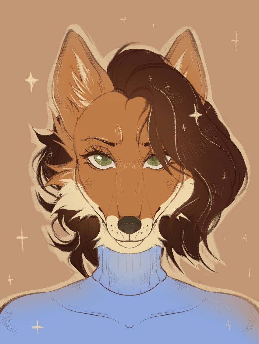 The Big ImageBoard (TBIB) - 2021 anthro blue clothing blue sweater blue topwear brown hair ...