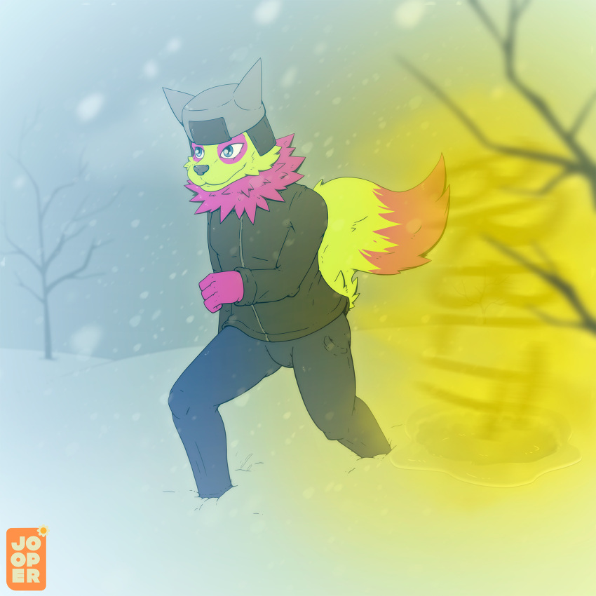 The Big ImageBoard (TBIB) - 1:1 anthro blue eyes bottomwear canid ...