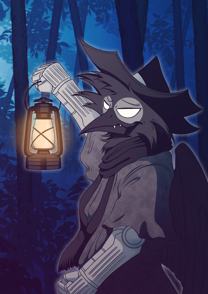 The Big Imageboard Tbib Absurd Res Anthro Avian Beak Bird Blackout