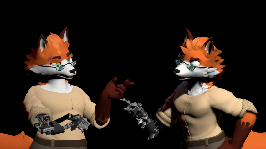 The Big ImageBoard (TBIB) - 16:9 3d (artwork) anthro canid canine digital media (artwork) duo ...