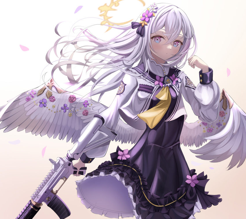 The Big Imageboard Tbib 1girl Ahoge Assault Rifle Azuma Sospower73