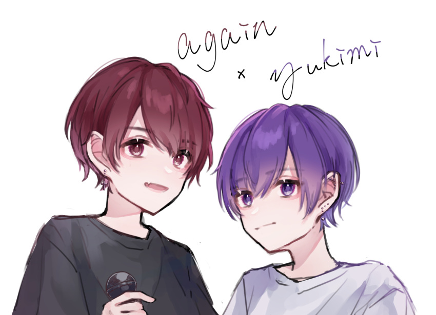The Big ImageBoard (TBIB) - 2boys @gain (utaite) black shirt character ...