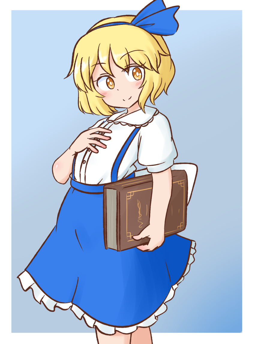 The Big ImageBoard (TBIB) - 1girl alice margatroid alice margatroid (pc-98) bangs blonde hair ...
