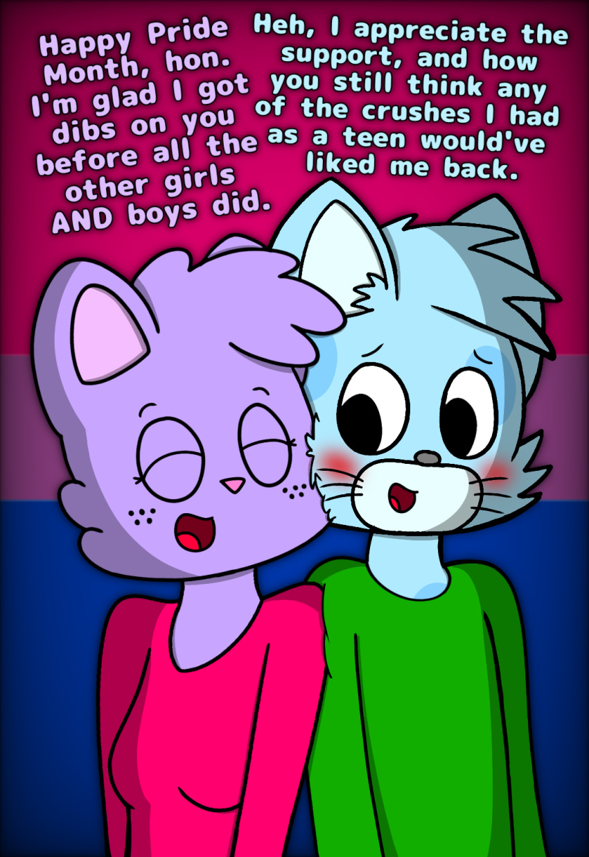 The Big Imageboard Tbib 2024 Anthro Bisexual Pride Colors Blush 0345