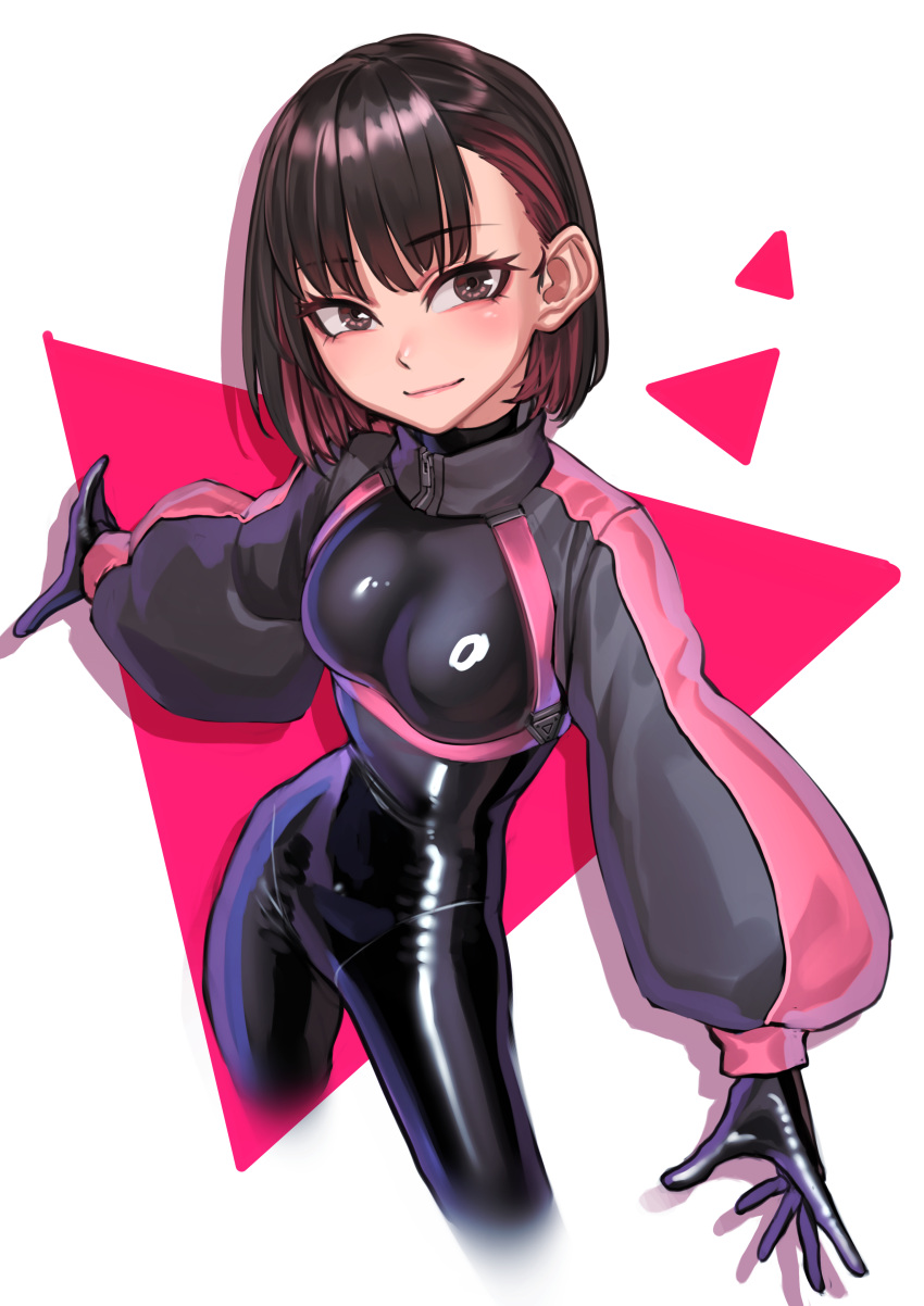 The Big Imageboard Tbib 1girl Absurdres Black Bodysuit Black Gloves