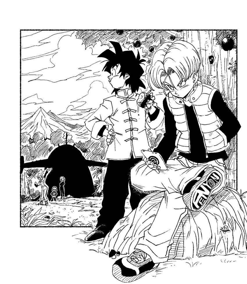 The Big ImageBoard (TBIB) - 2girls 3boys android 18 bulma dragon ball ...