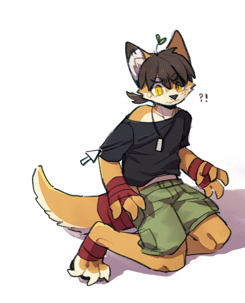 The Big ImageBoard (TBIB) - 3 toes anthro asnnonaka bandage bandaged arm barefoot black clothing ...