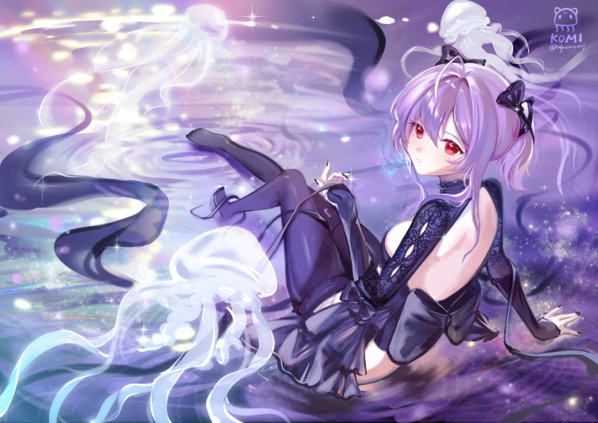The Big ImageBoard (TBIB) - 1girl absurdres ahoge artist name bare back ...