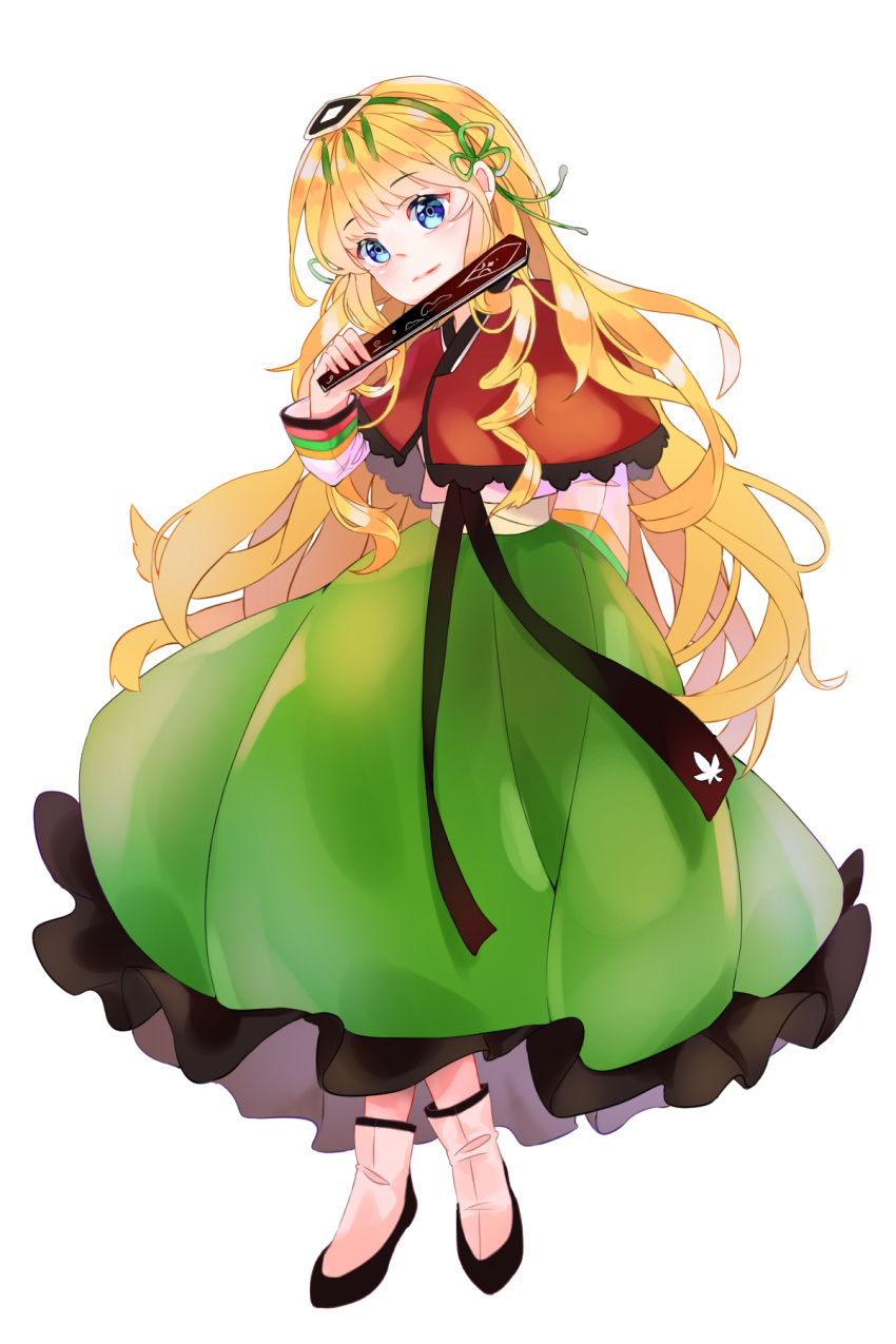 The Big Imageboard Tbib 1girl Alicia Maplestory Blonde Hair Blue