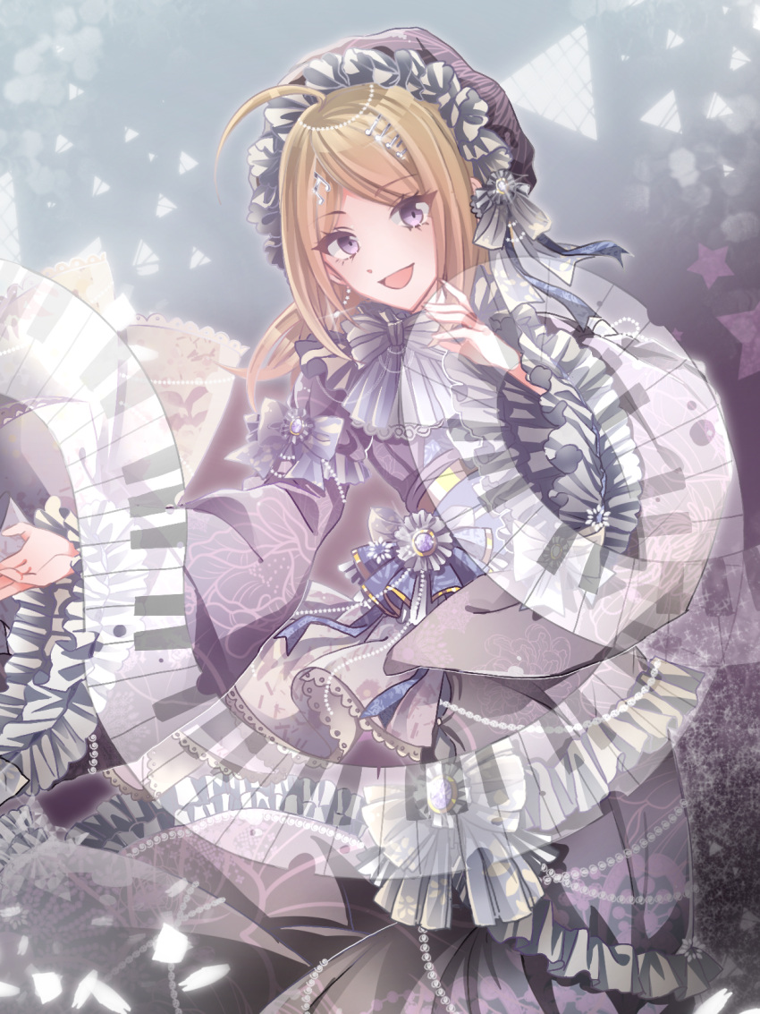 The Big Imageboard Tbib 1girl D Ahoge Akamatsu Kaede Alternate