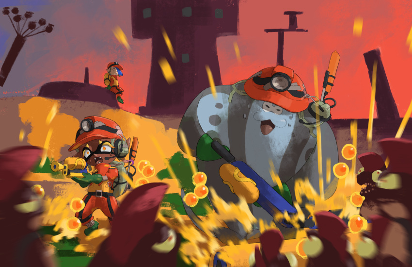 The Big ImageBoard (TBIB) - anthro armor big man (splatoon) chum ...