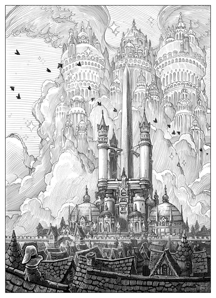 The Big ImageBoard (TBIB) - 1boy alexander (final fantasy) bird castle ...