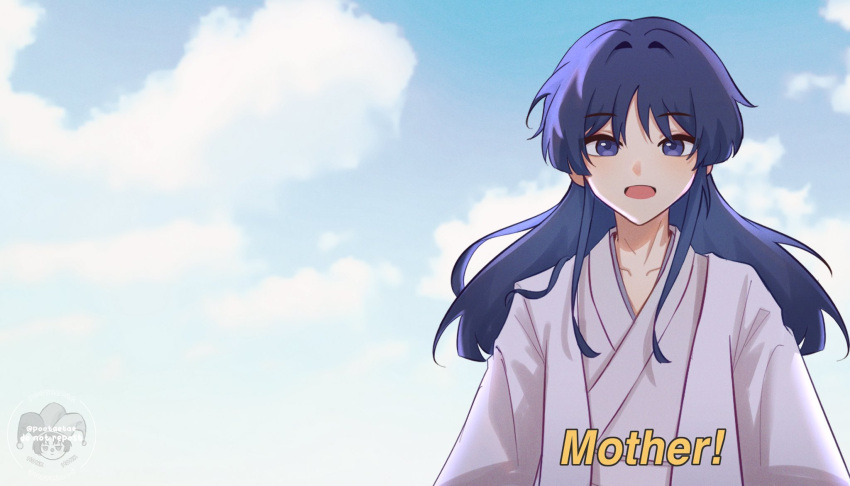 The Big ImageBoard (TBIB) - 1boy blue sky cloud cloudy sky genshin ...