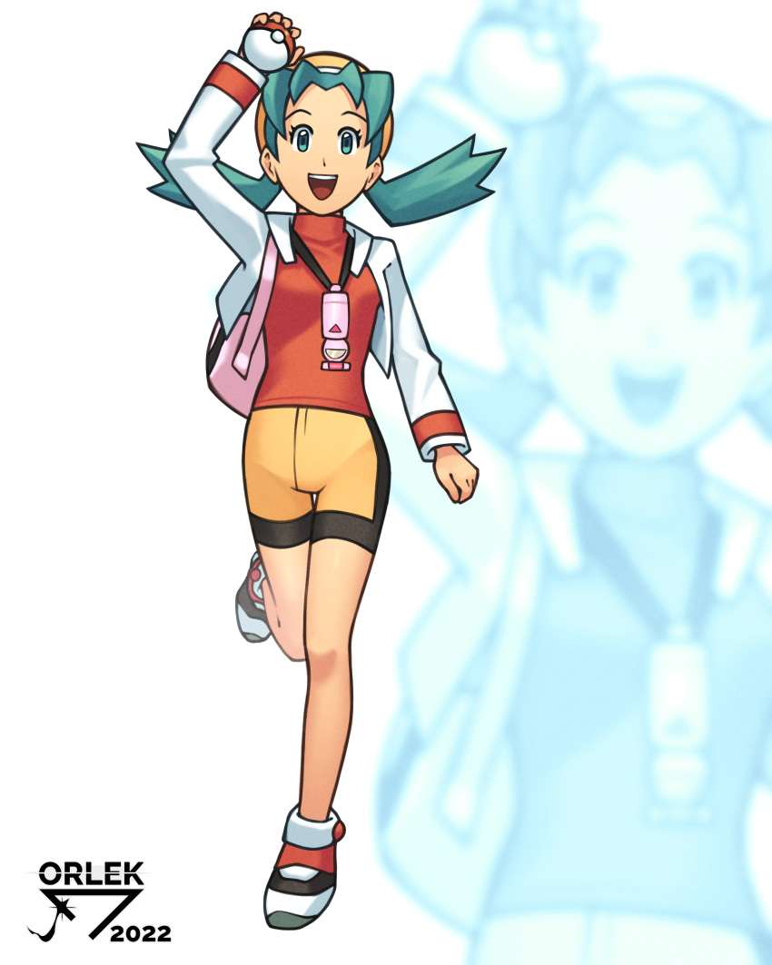 The Big ImageBoard (TBIB) - 1girl :d absurdres arm up artist name ...