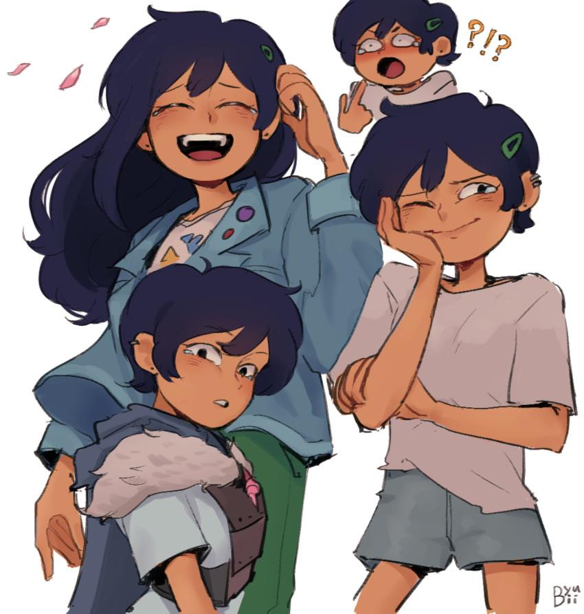 The Big ImageBoard (TBIB) - !? 1girl aged up amphibia blue cape blue ...