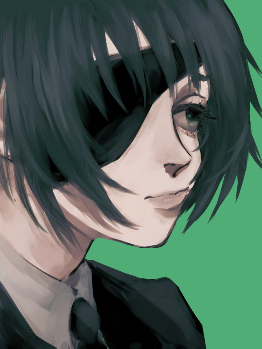 The Big ImageBoard (TBIB) - 1girl black hair black jacket black necktie bonjindaaa chainsaw man ...