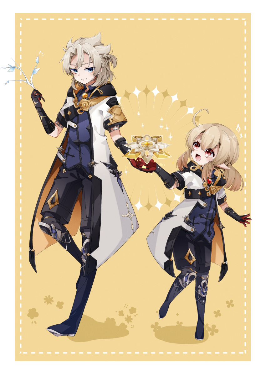 The Big ImageBoard (TBIB) - 1boy 1girl absurdres albedo (genshin impact) bangs black gloves ...