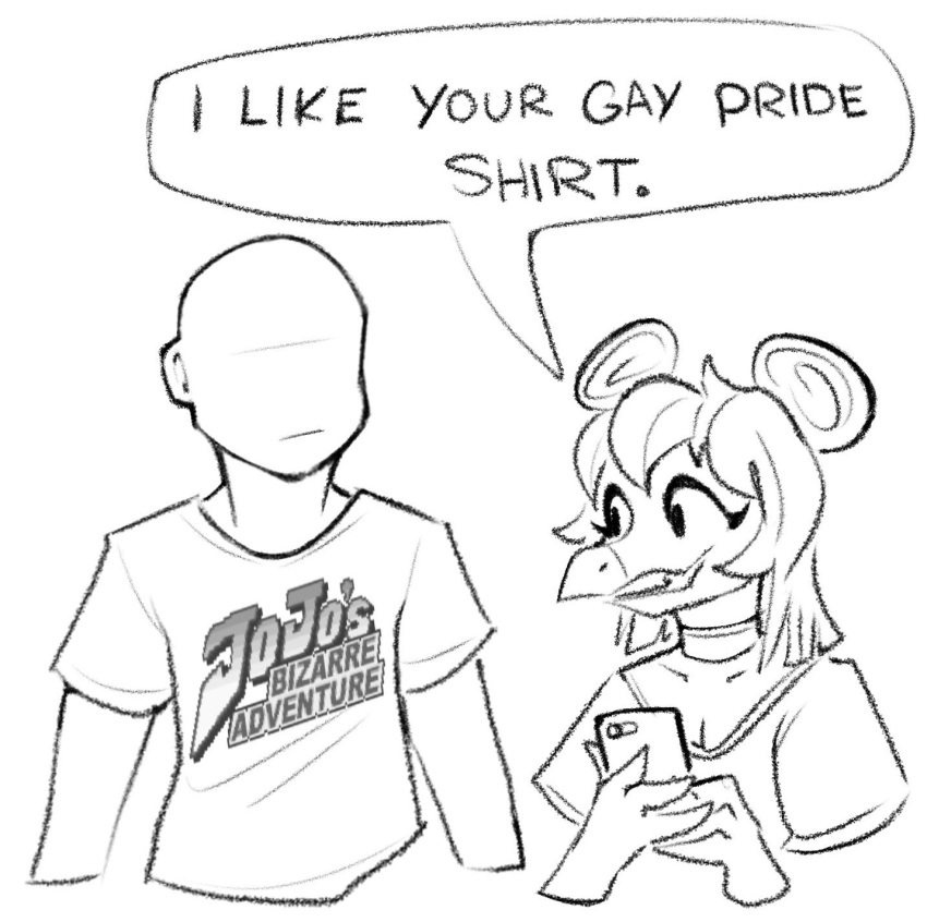 The Big ImageBoard (TBIB) - anon (snoot game) anthro choker clothed clothing dialogue dinosaur ...