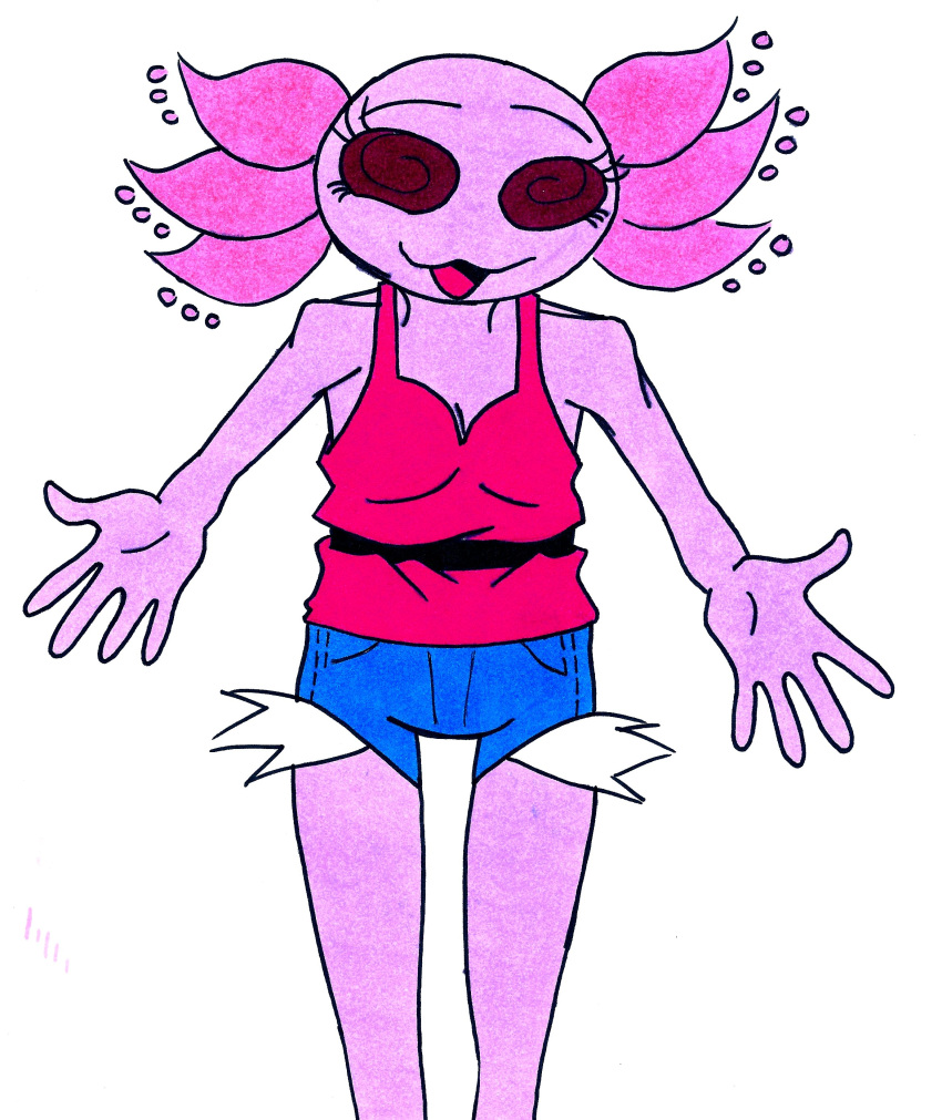 The Big Imageboard Tbib Absurd Res Amphibian Anthro Axolotl