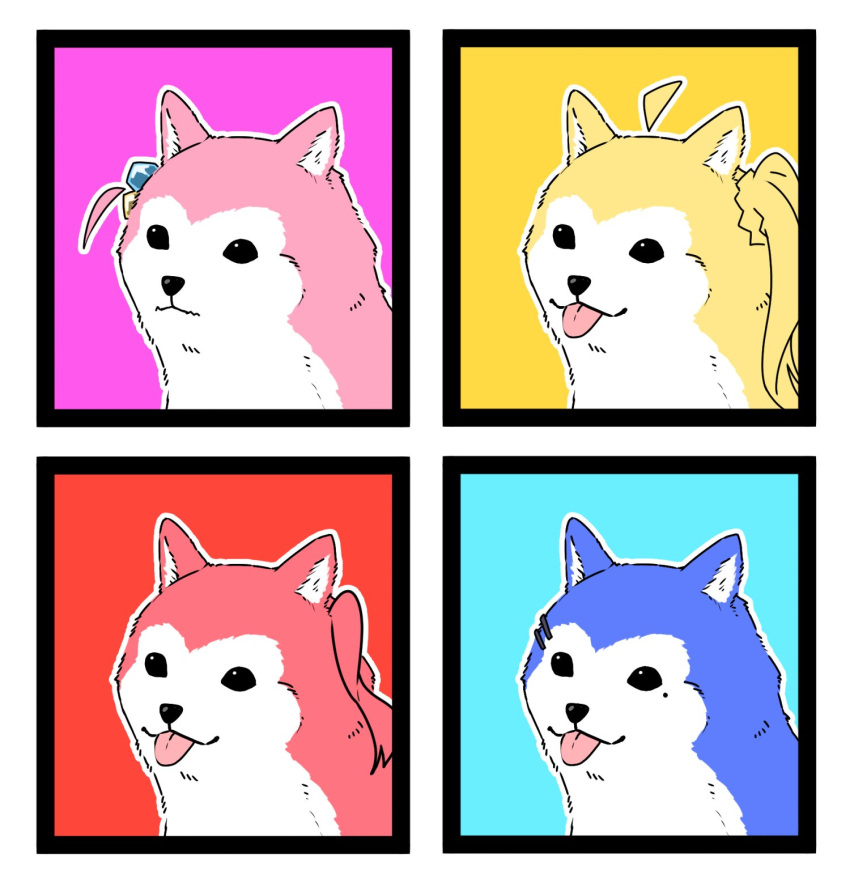 The Big ImageBoard (TBIB) - :3 animal black eyes blue fur bocchi the ...