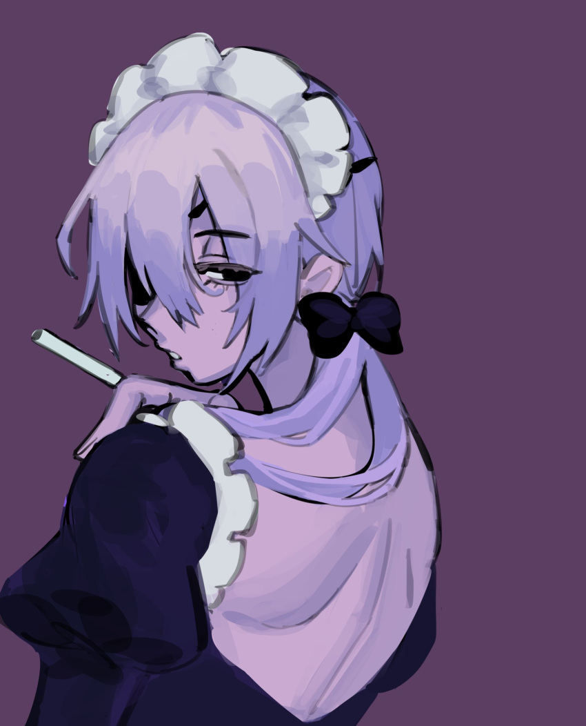 The Big ImageBoard (TBIB) - 1girl back backless outfit bow chainsaw man ...