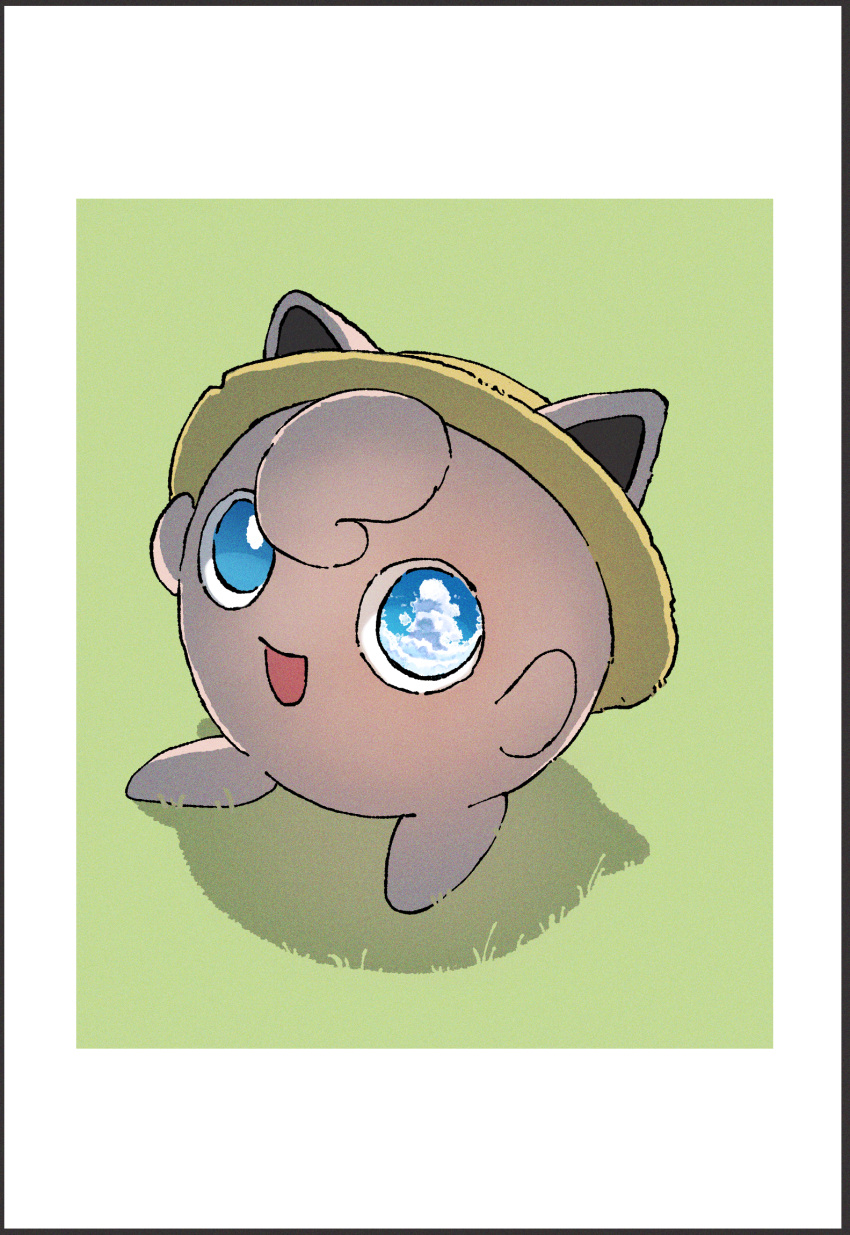 The Big ImageBoard (TBIB) - :d blue eyes border bright pupils clothed ...