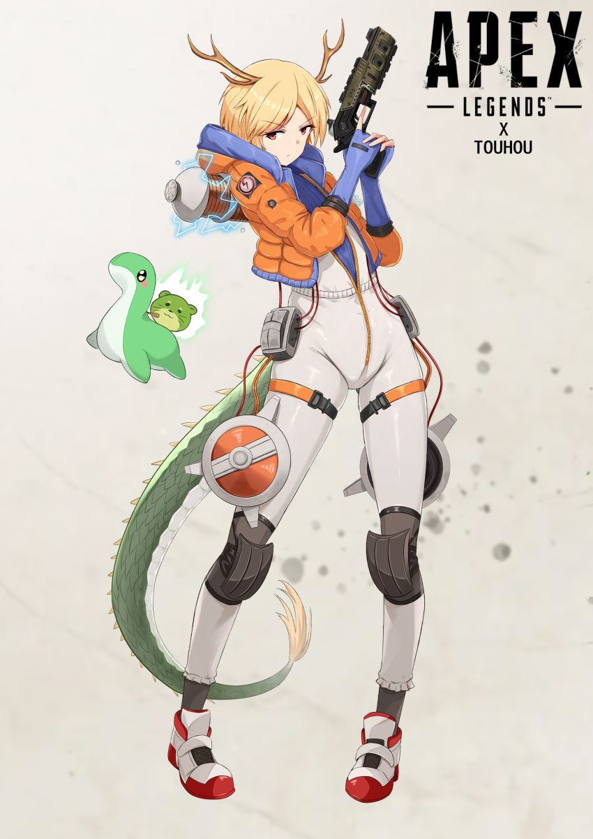 The Big ImageBoard (TBIB) - 1girl absurdres antlers apex legends blonde ...