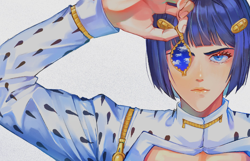 The Big ImageBoard (TBIB) - 1boy black hair blue eyes bob cut bonggi ...