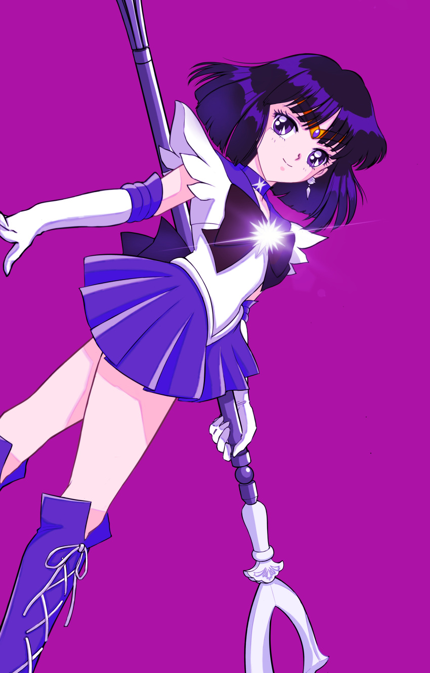 The Big Imageboard Tbib 1girl Absurdres Back Bow Bangs Bishoujo Senshi Sailor Moon Black