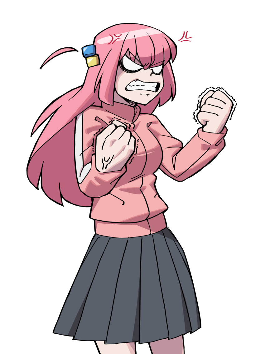 The Big Imageboard Tbib 1girl Absurdres Anger Vein Angry Bangs