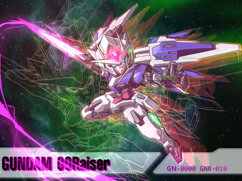 The Big ImageBoard (TBIB) - 00 gundam 00 raiser afterimage blue eyes ...