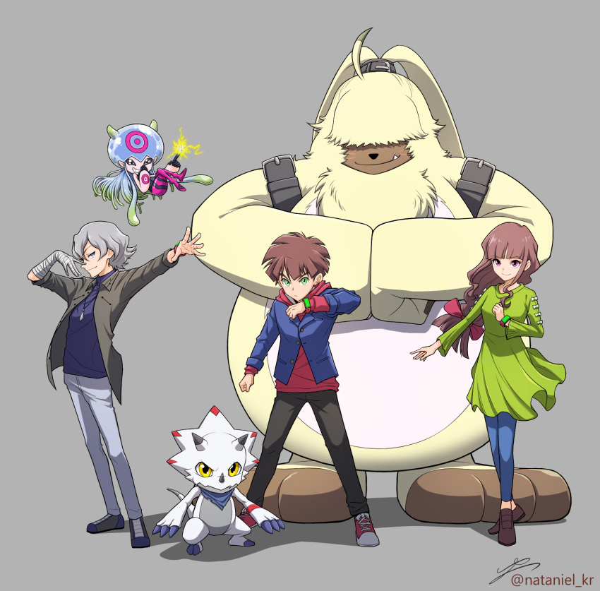 The Big ImageBoard (TBIB) - ahoge angoramon angoramon (ghost game ...