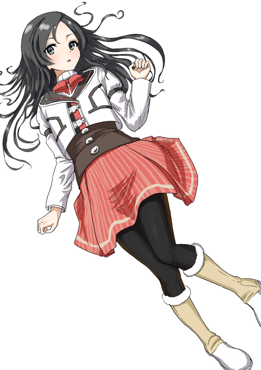 The Big ImageBoard (TBIB) - 1girl black eyes black hair boots bow full ...