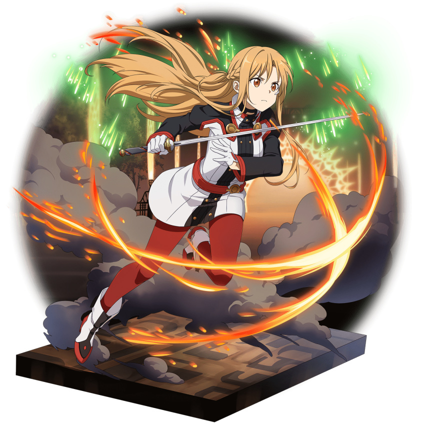The Big ImageBoard (TBIB) - 1girl alpha transparency ankle boots asuna ...