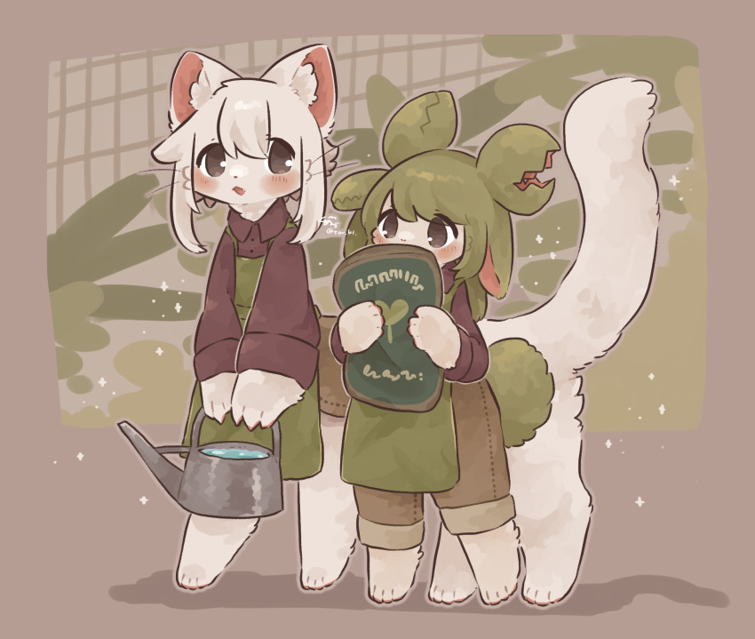 The Big ImageBoard (TBIB) - 3 fingers 4 fingers 4 toes ambiguous gender anthro apron bag ...