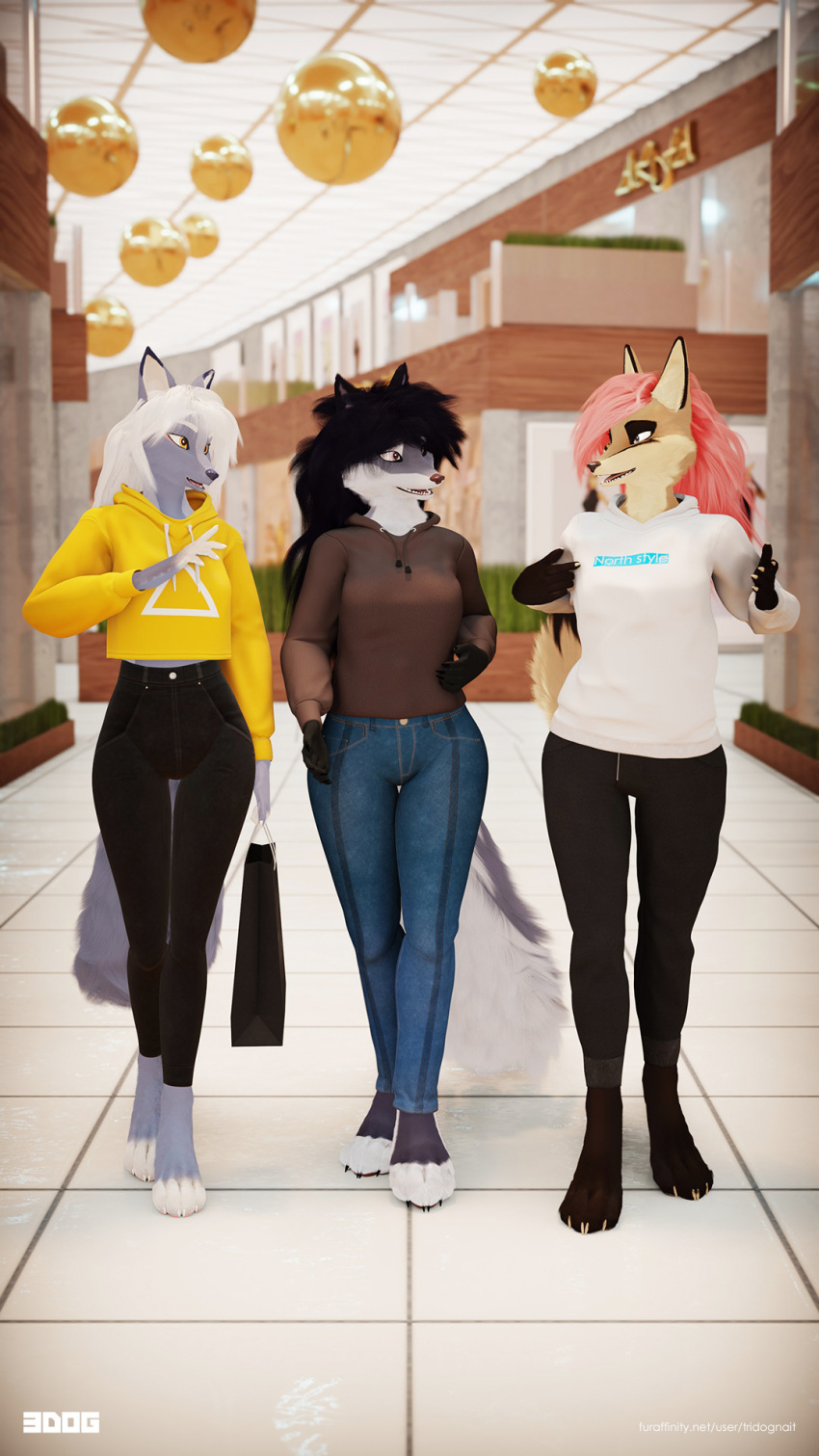 The Big ImageBoard (TBIB) - 16:9 3d (artwork) anthro azzai wanderia ...