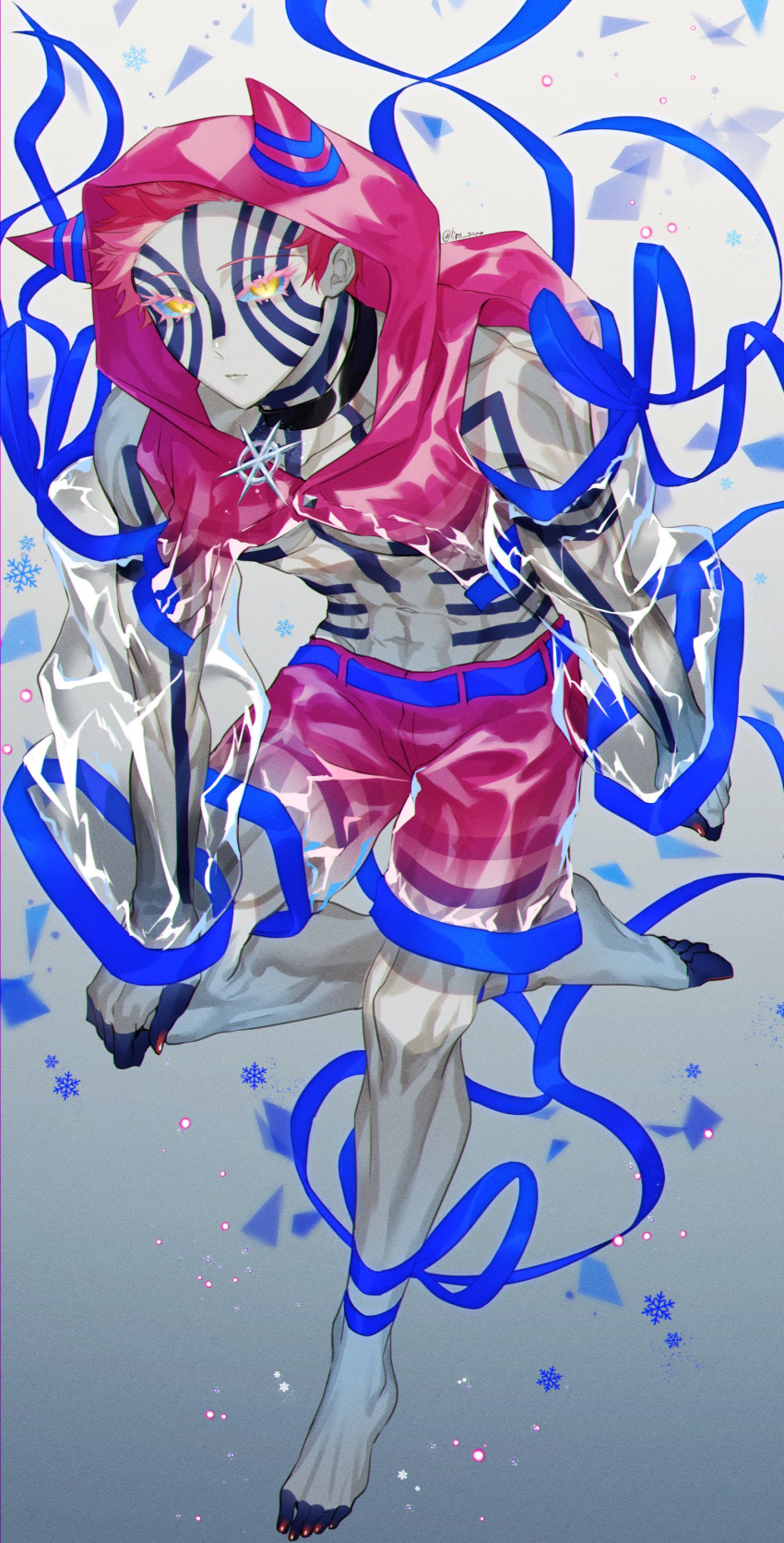 The Big ImageBoard (TBIB) - 1boy abs absurdres adapted costume akaza ...