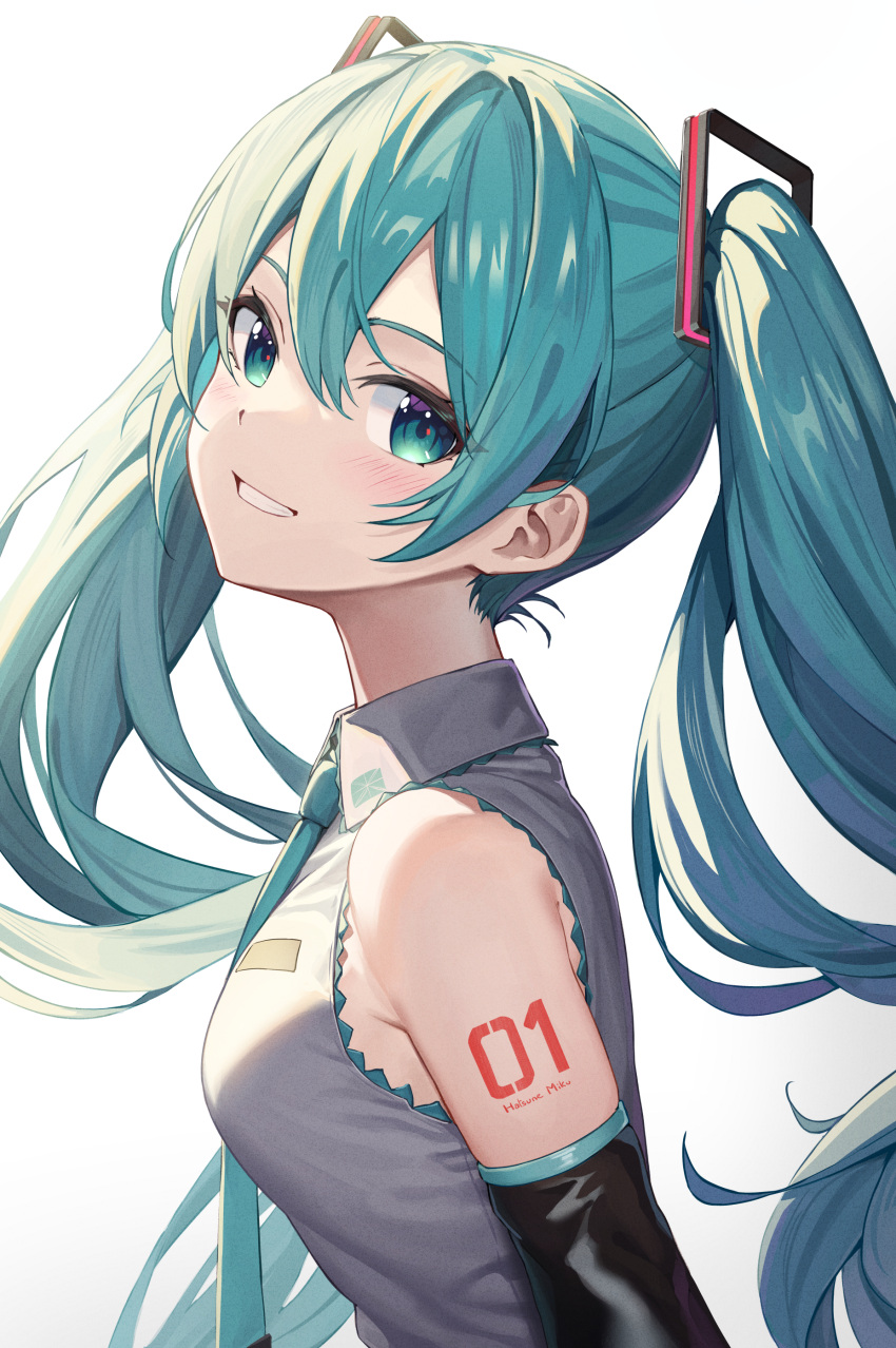 The Big Imageboard Tbib 1girl Absurdres Aqua Eyes Aqua Hair Aqua