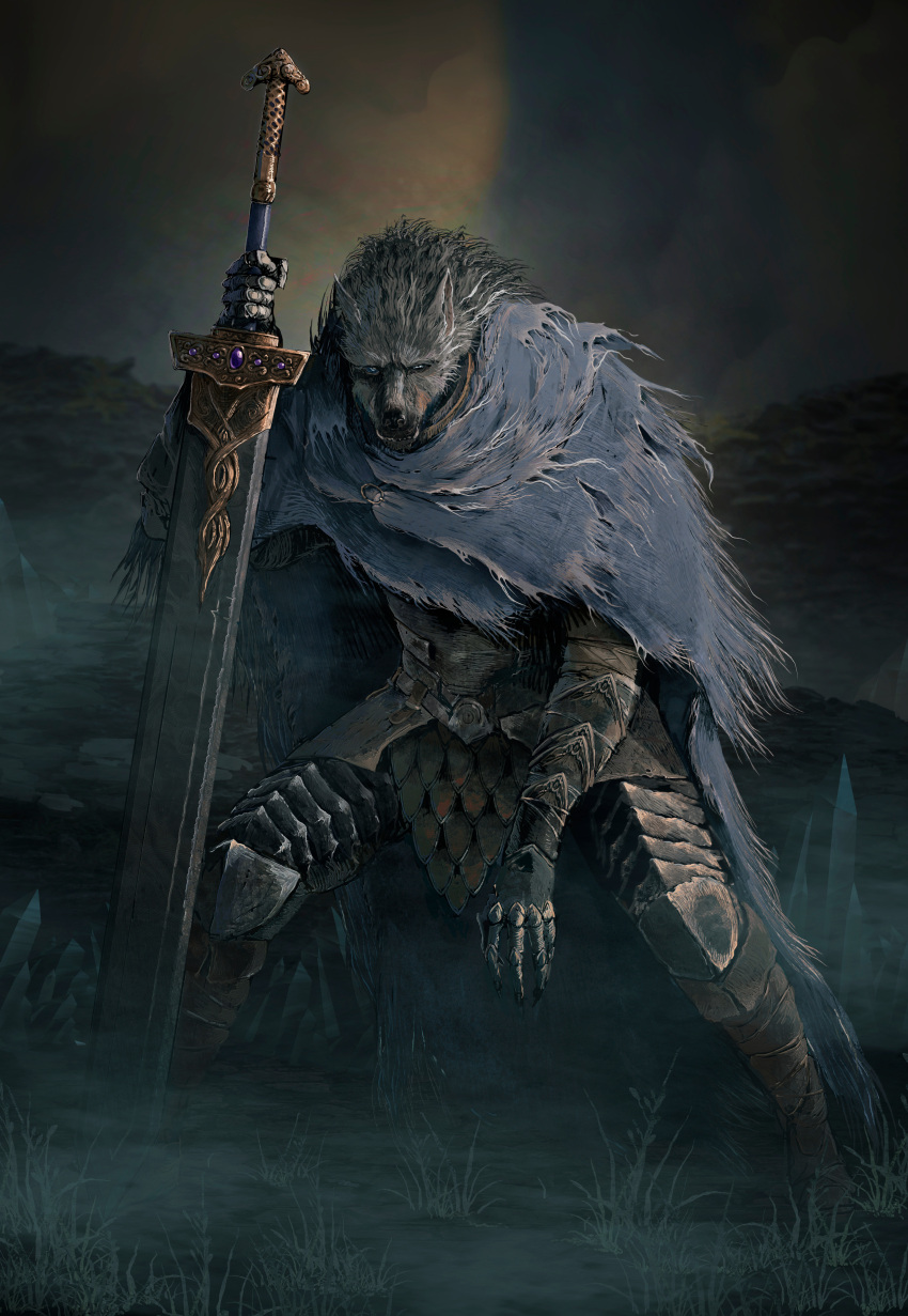 The Big ImageBoard (TBIB) - 1boy absurdres armor blaidd the half-wolf ...