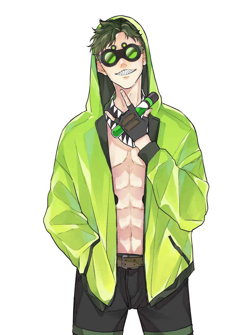 The Big ImageBoard (TBIB) - 1boy \m/ abs alternate costume ...