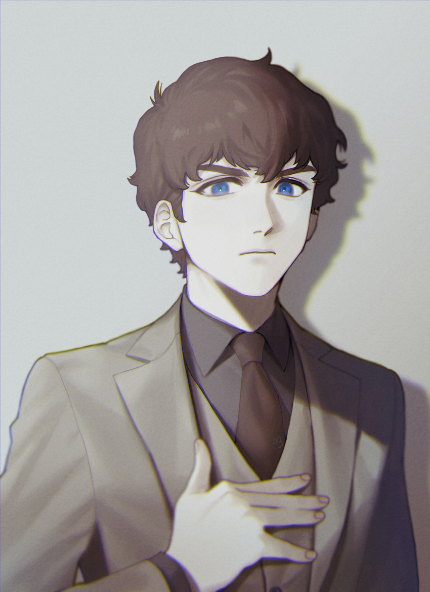 The Big ImageBoard (TBIB) - 1boy amuro ray black shirt blue eyes brown ...
