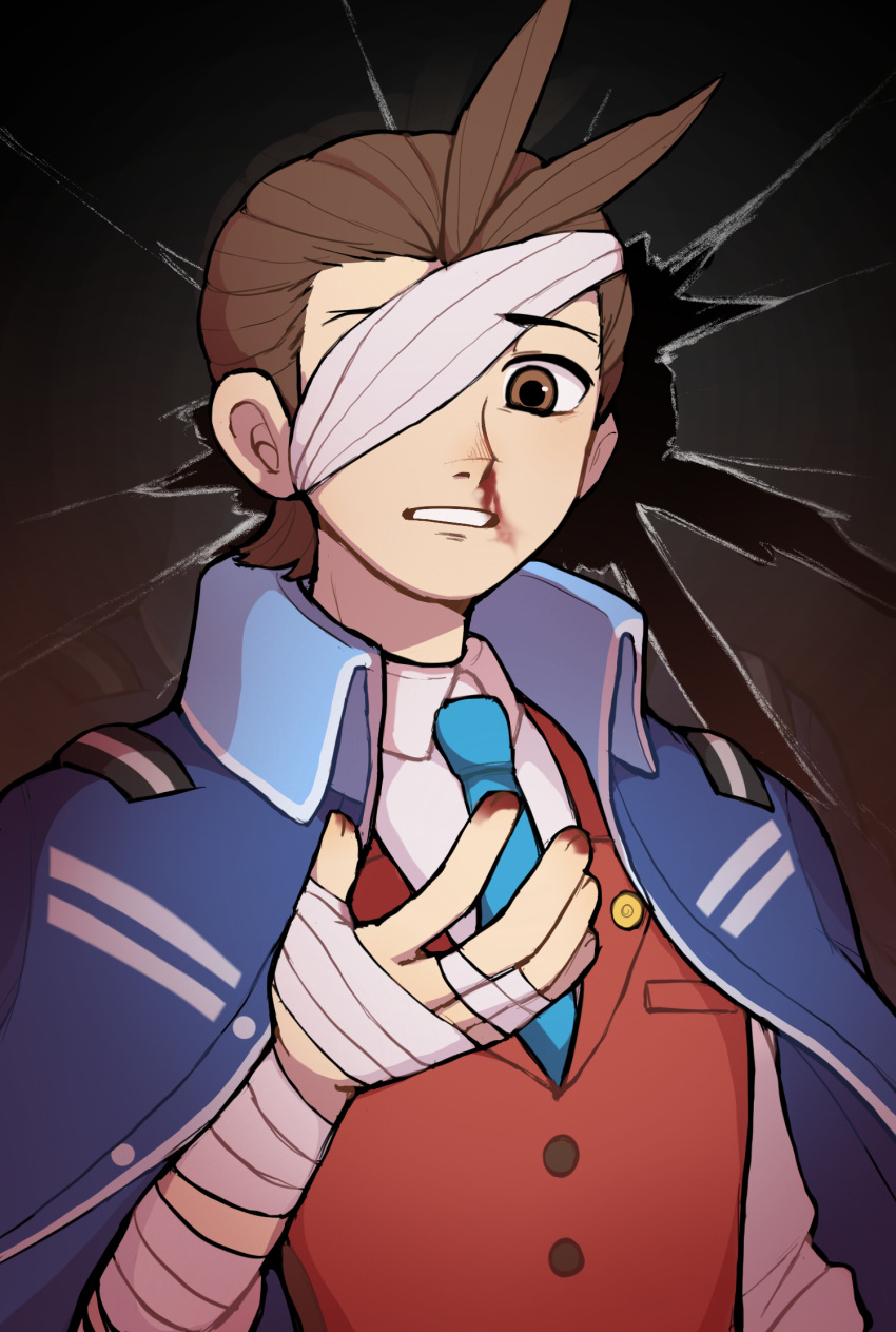 The Big ImageBoard (TBIB) - 1boy ace attorney antenna hair apollo ...