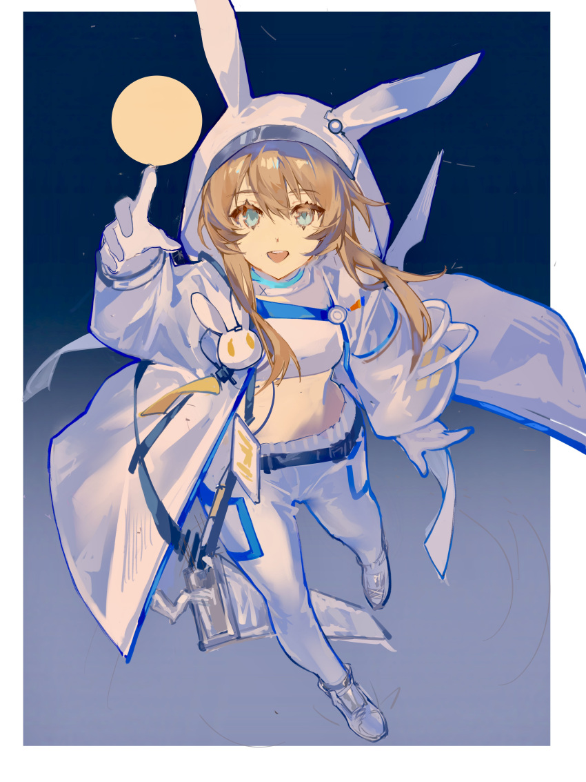 The Big ImageBoard (TBIB) - 1girl :d absurdres amiya (arknights) amiya (guard) (arknights) amiya ...