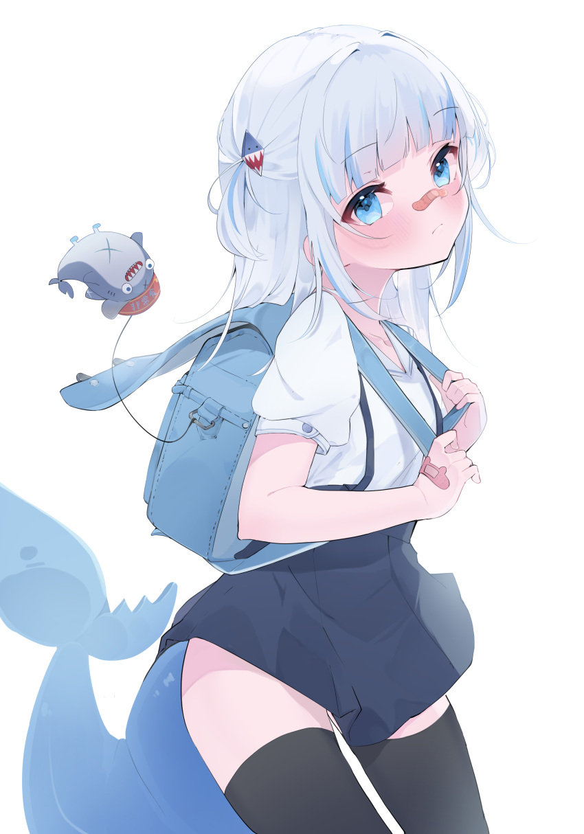 The Big Imageboard Tbib Absurdres Backpack Bag Gawr Gura Highres